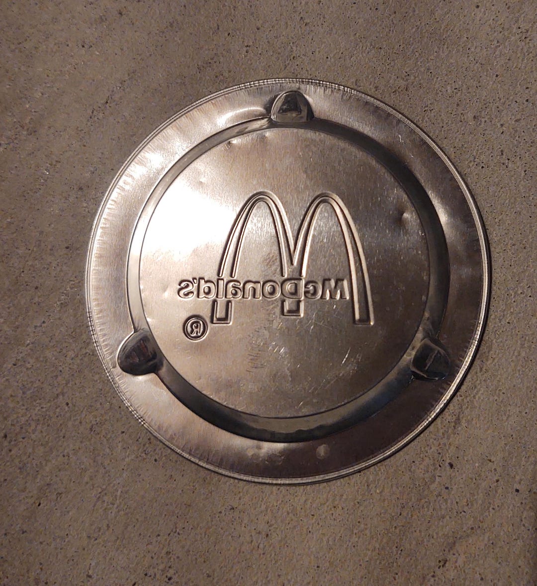 Vintage Mcdonald's Aluminum Ashtray - Etsy