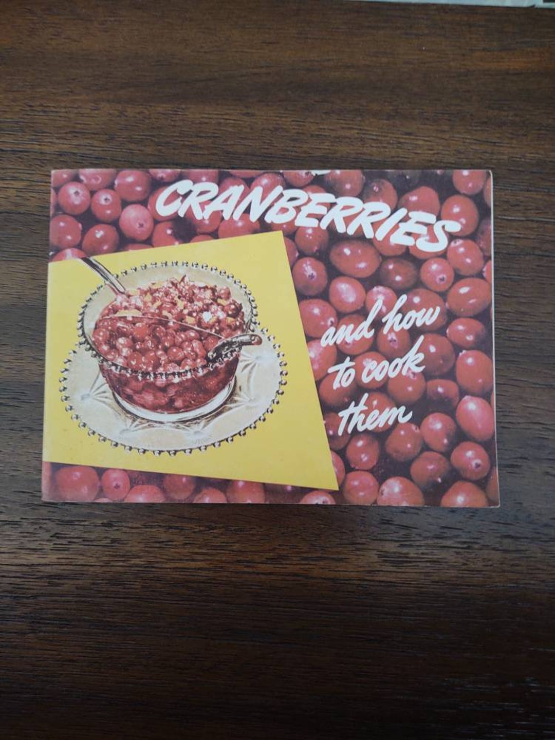 Cranberries and How to Cook Them Cookbook - Etsy