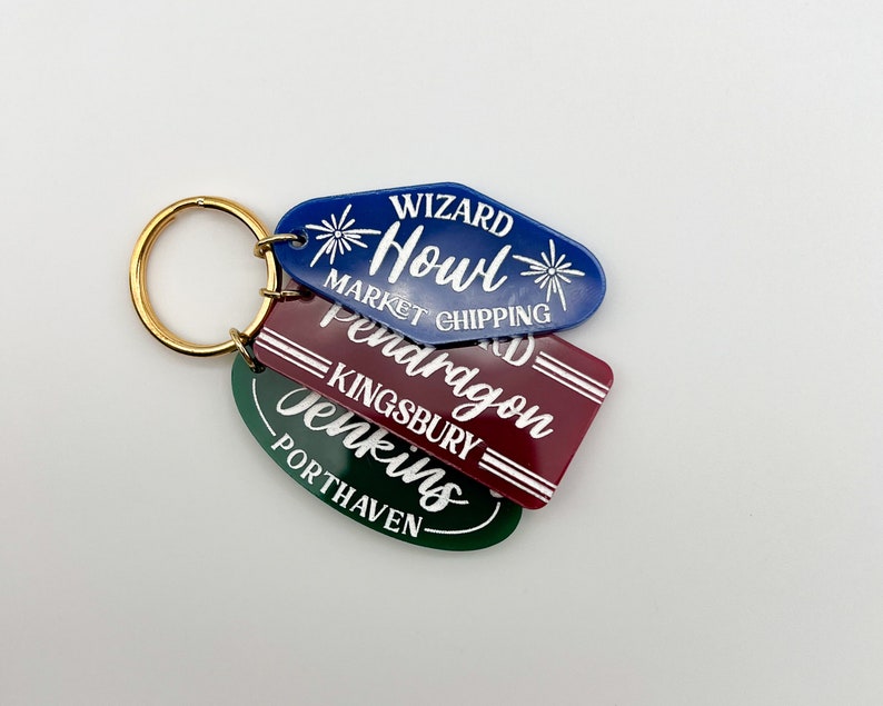 Howl‘s Moving Castle Keychain - Wizard Howl, Wizard Pendragon, Wizard ...