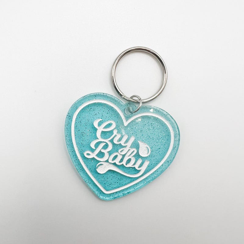 Cry Baby Keychain - Etsy