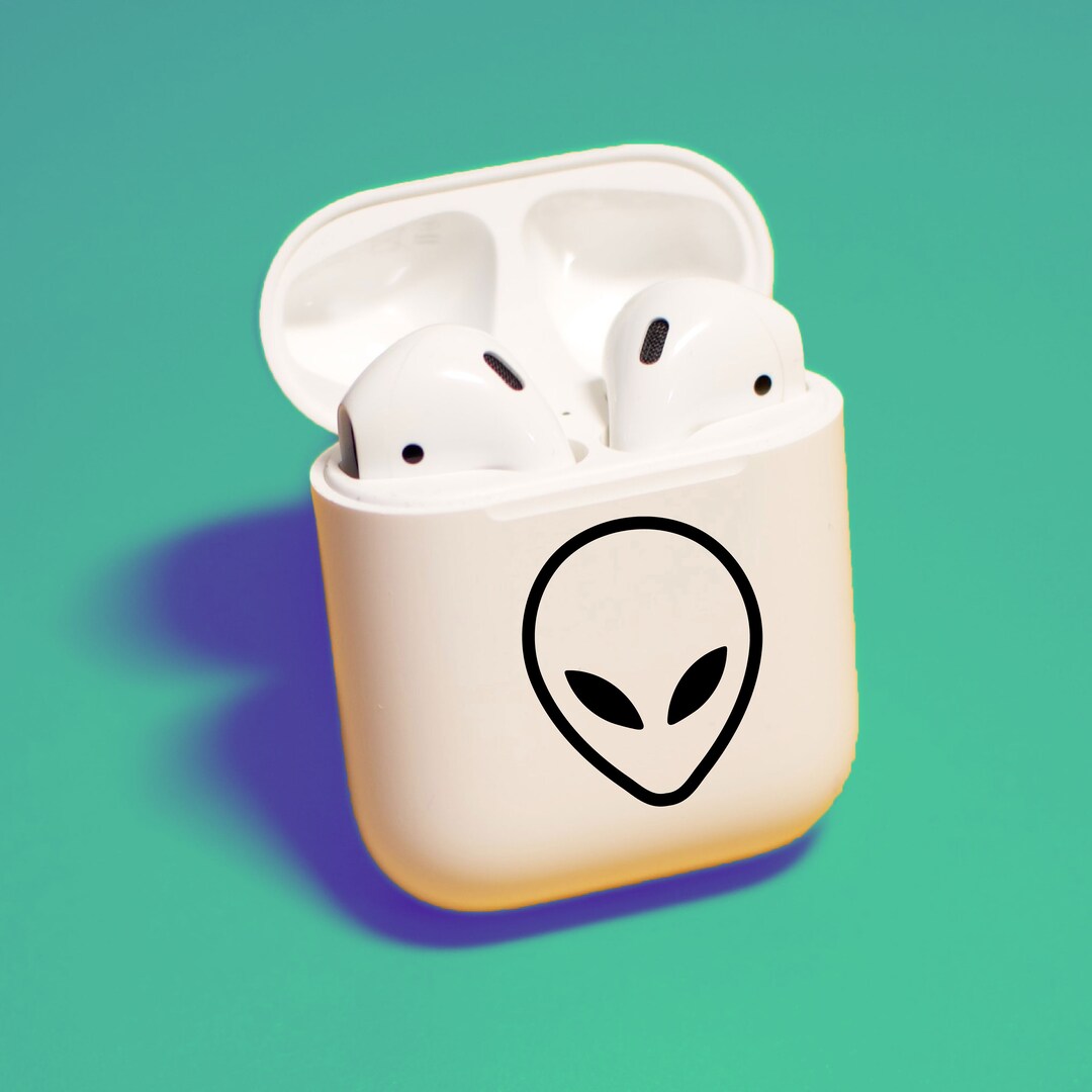 Alien Head Outline Decal Y2K Trend Sticker Mini Vinyl - Etsy UK