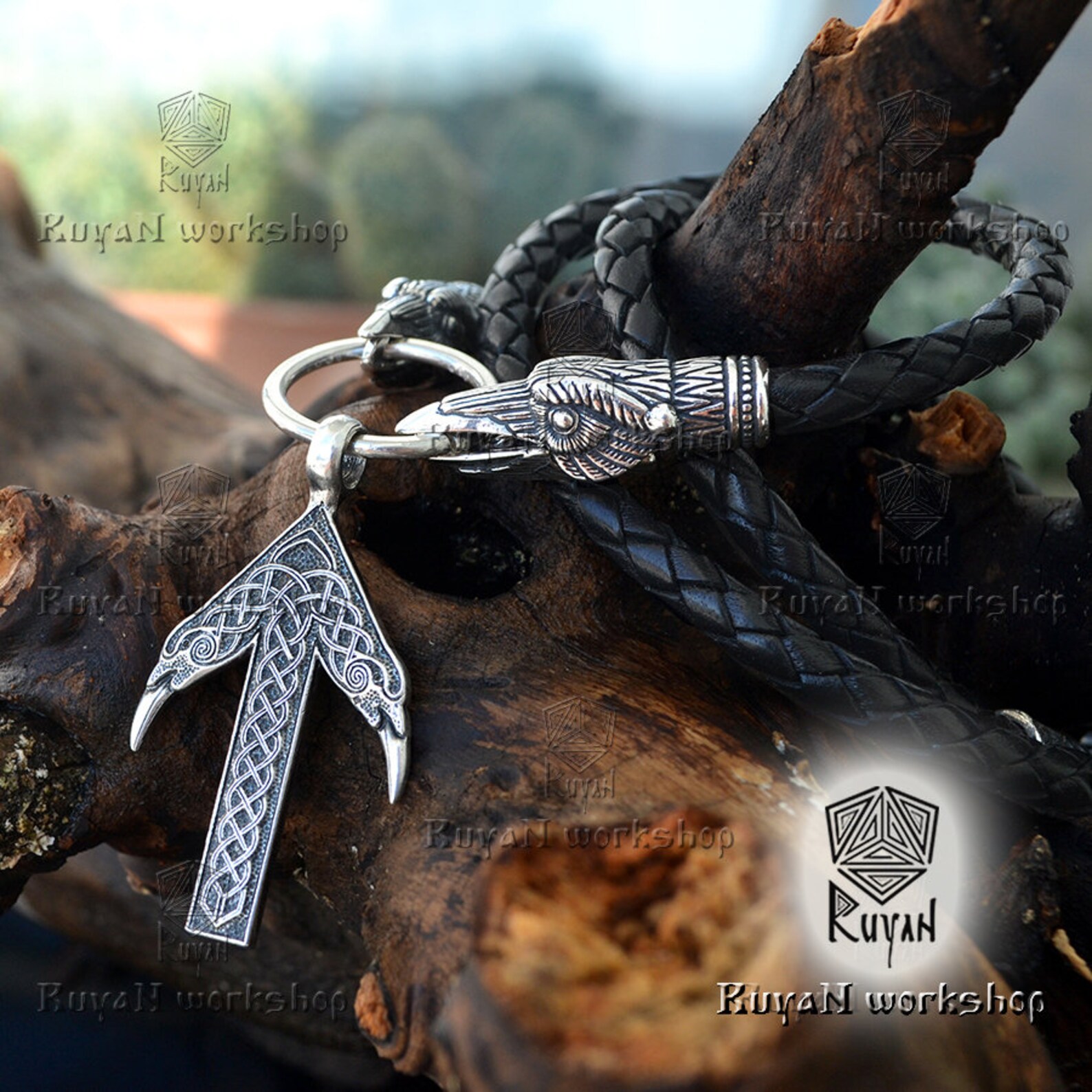 TIWAZ / TYR Rune Viking Amulet Pendant Nordic Talisman | Etsy