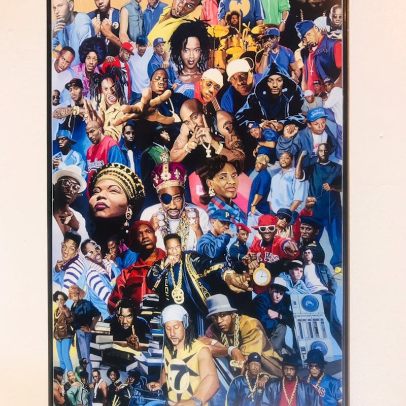 Old School Hip Hop Poster - Etsy