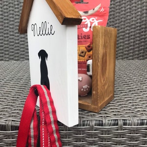 Dog Lead Hanger, Pet Storage Box, Puppy Gift, Treat Storage ...
