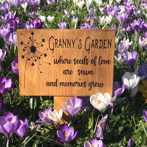 Custom Design Garden Sign, Create Your Own Sign for the Garden, Planter ...