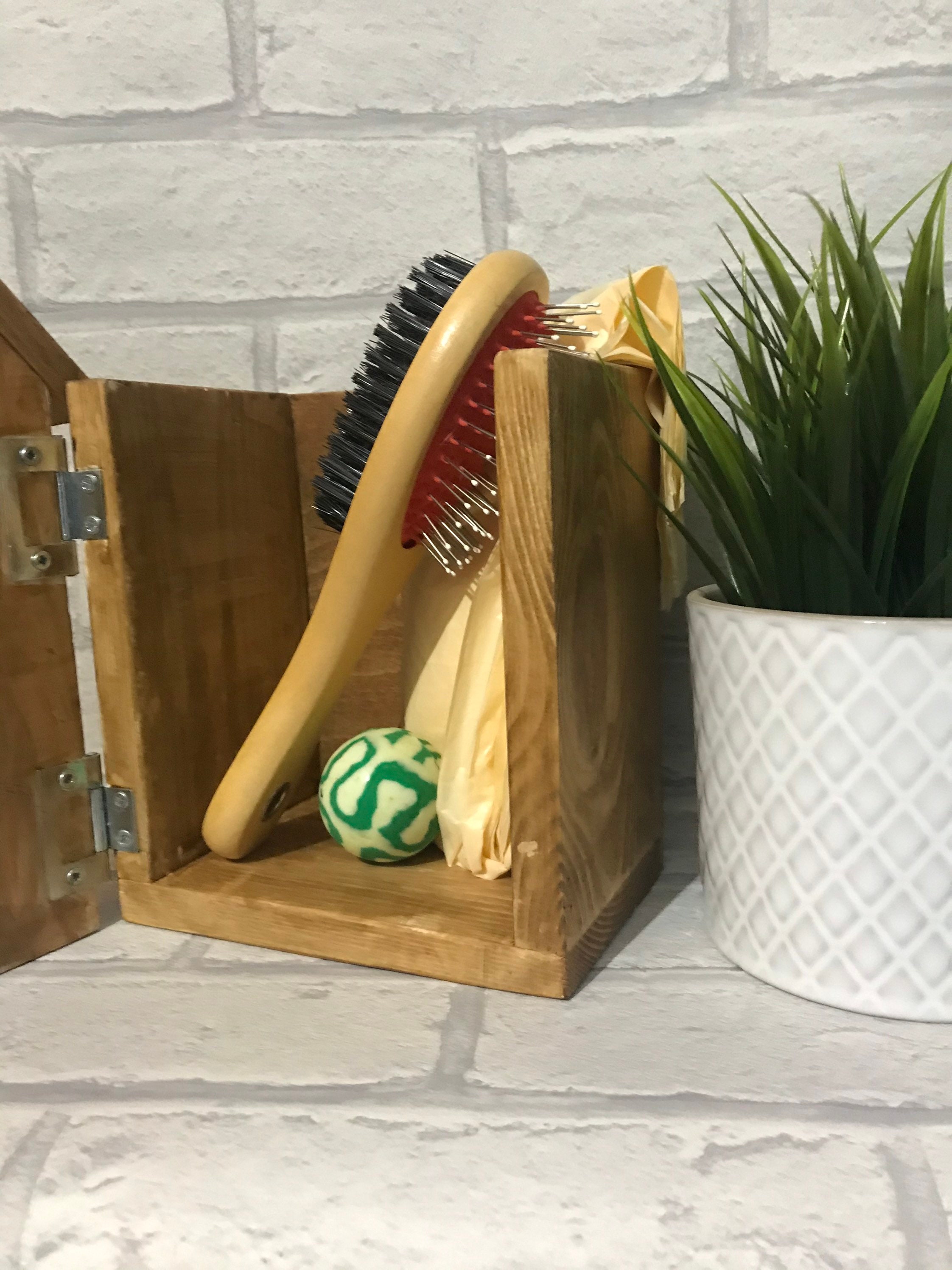 Dog Lead Hanger Pet Storage Box Puppy Gift Treat Storage - Etsy UK