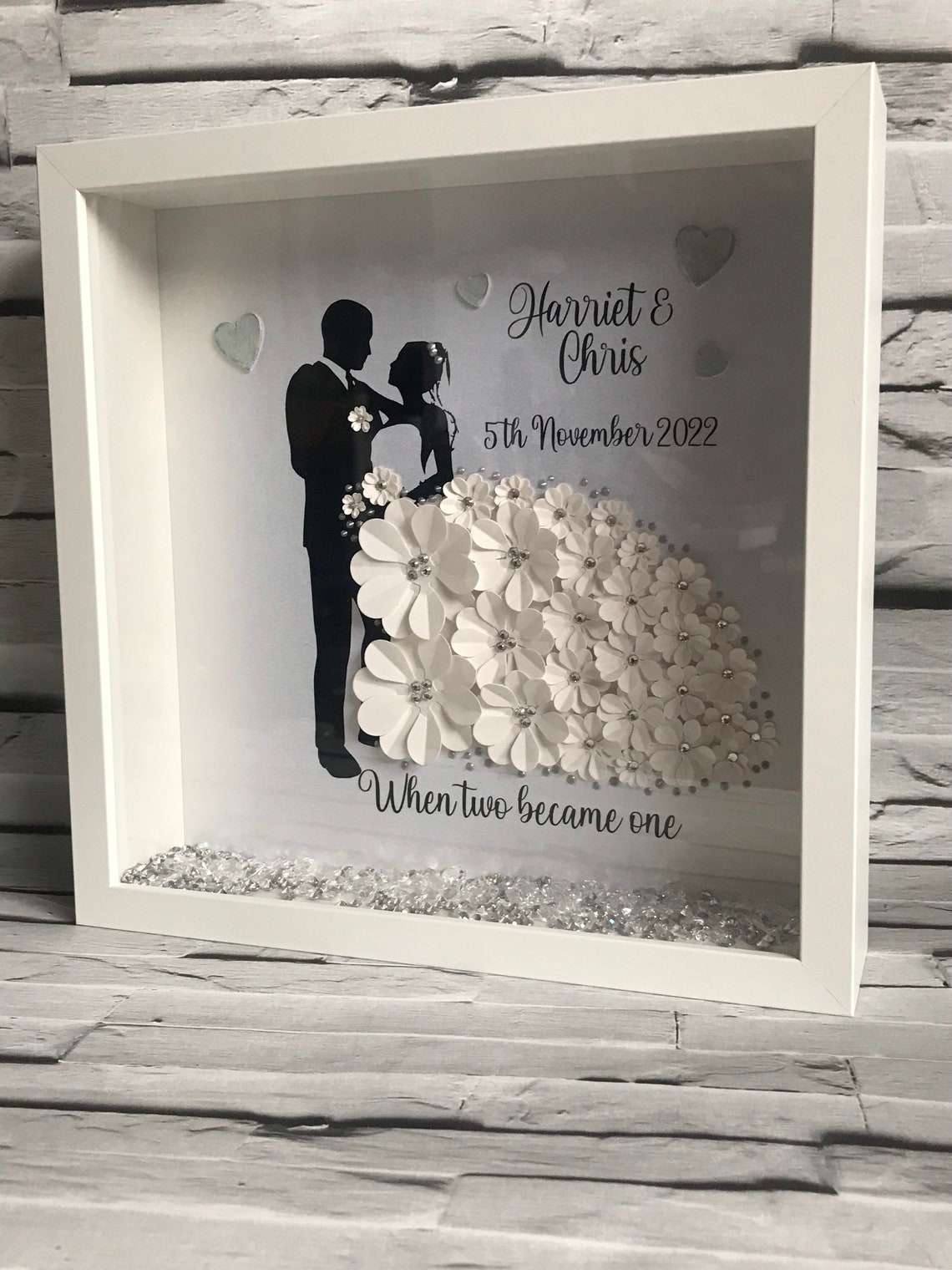 Personalised Wedding Gift Wedding Couple Frame Bride and - Etsy UK