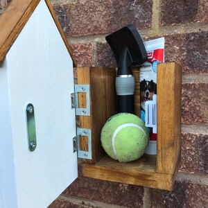 Dog Lead Hanger, Pet Storage Box, Puppy Gift, Treat Storage ...