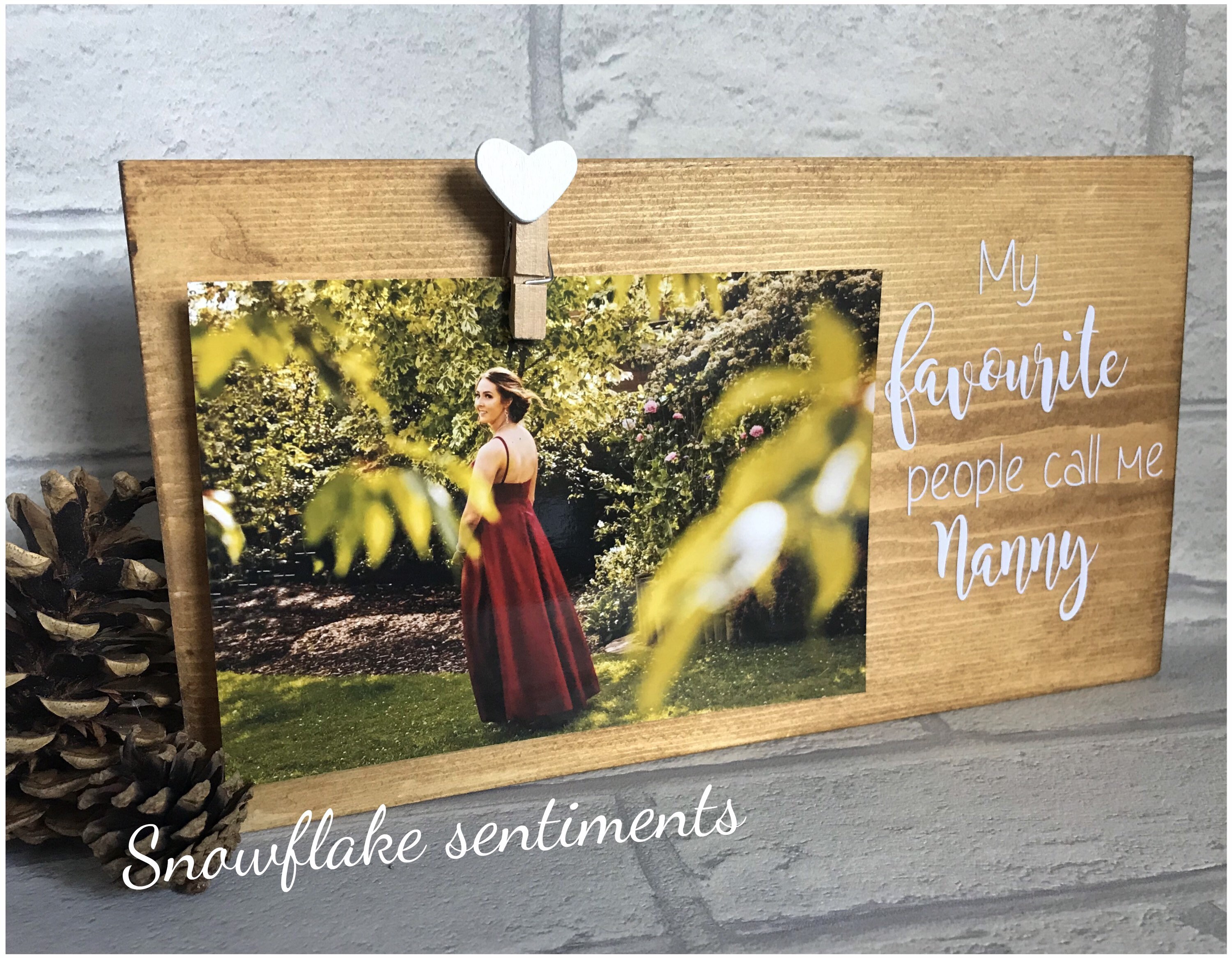 Photo Peg Board Display My Favourite People Call Me - Etsy