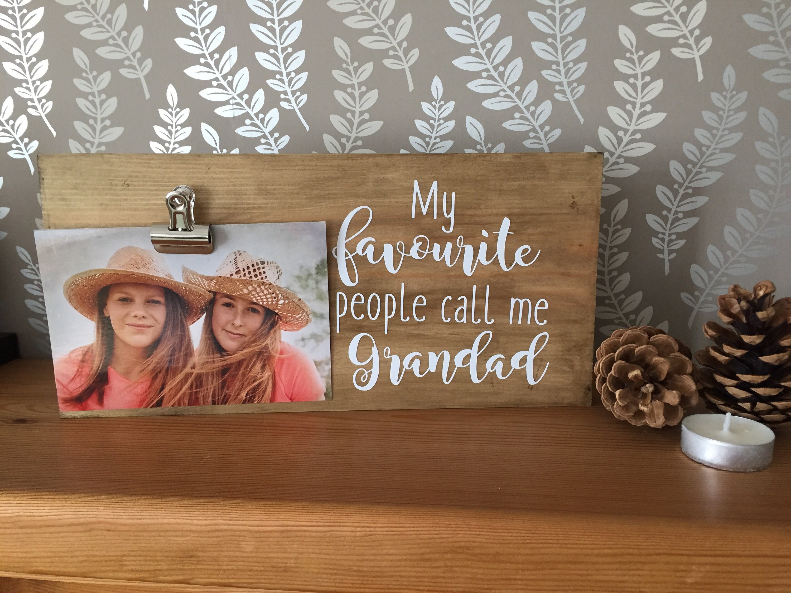 Photo Peg Board Display My Favourite People Call Me | Etsy