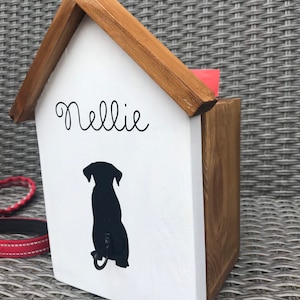 Dog Lead Hanger, Pet Storage Box, Puppy Gift, Treat Storage ...