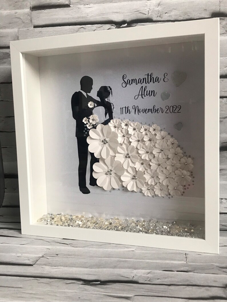 Personalised Wedding Gift Wedding Couple Frame Bride and - Etsy UK