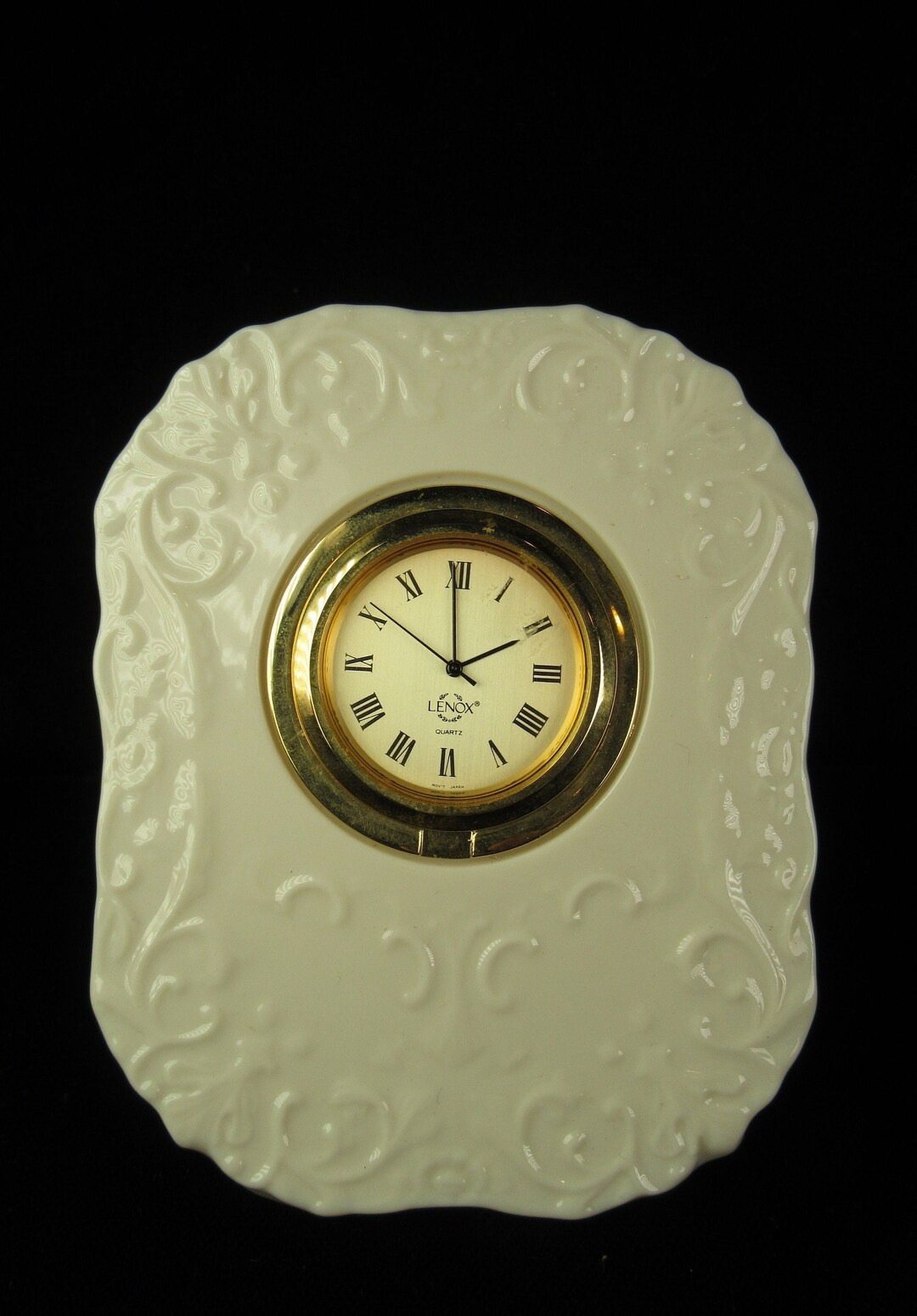Lenox Porcelain Georgian Small Desk Clock - Etsy