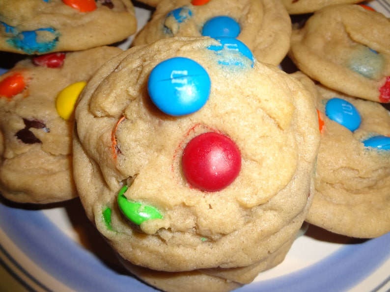 Homemade Soft and Yummy M&M Cookies Choice of Flavor 30 | Etsy