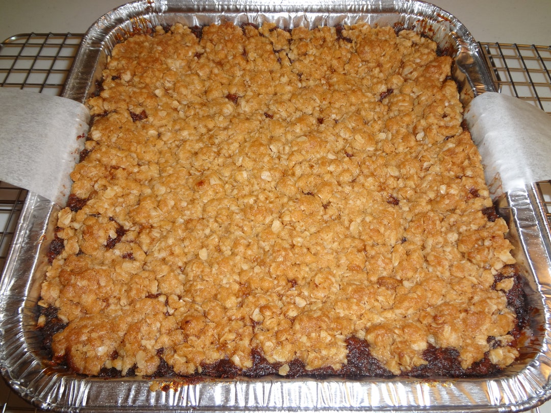 The Best Homemade Date Squares (9" X 9" Tray) - Etsy