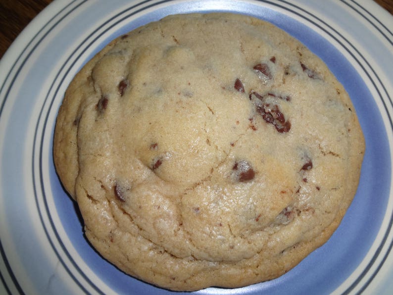 HUGE Homemade Half Pound Chocolate Chip Cookies choice of | Etsy
