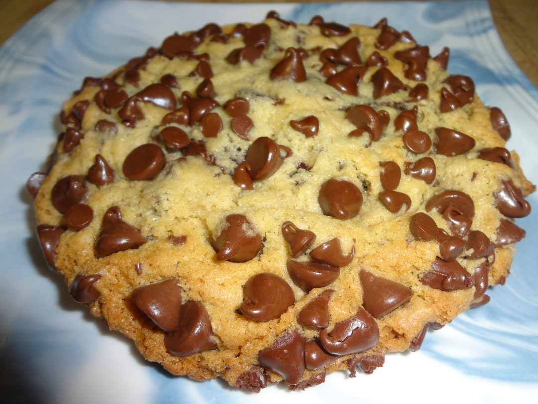Soft and Gooey Homemade Bakery Style Chocolate Chip Cookies (8 Colossal ...