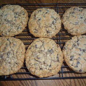 GIANT and Thick Chewy Oatmeal Cookies With Choices - Etsy