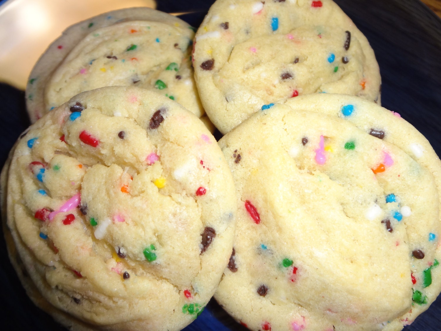 Super Soft Homemade Sprinkle Vanilla Pudding Cookies (2 Dozen) - Etsy