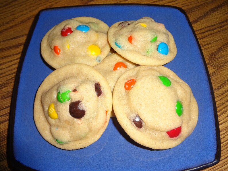 Homemade Soft and Yummy M&M Cookies choice of Flavor 30 - Etsy