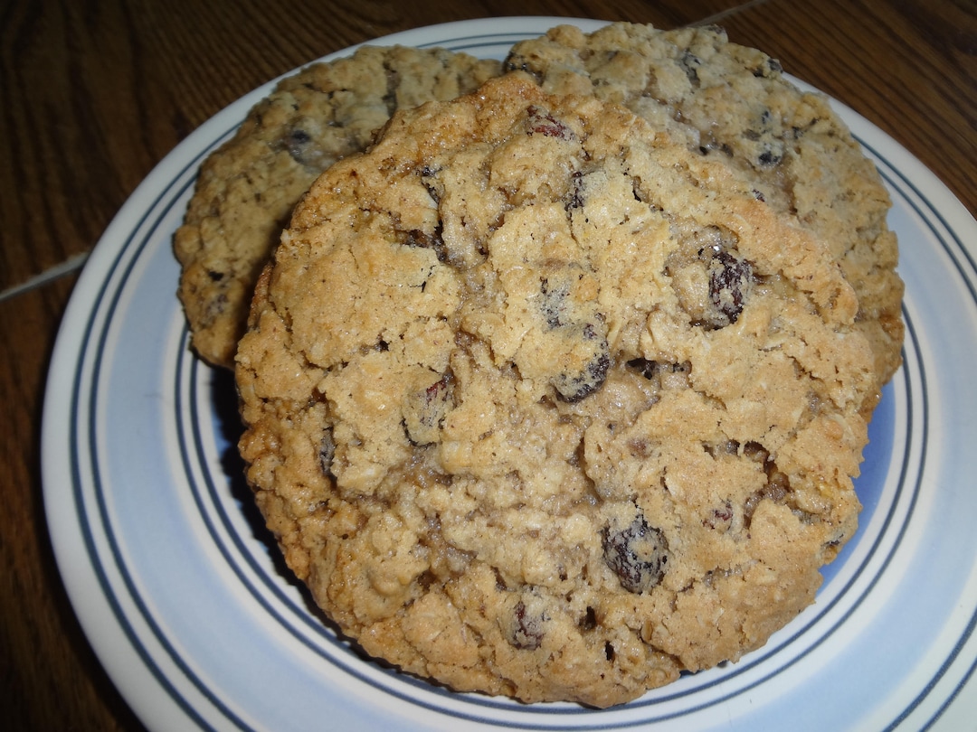 GIANT and Thick Chewy Oatmeal Cookies With Choices - Etsy
