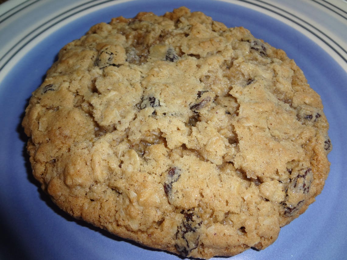 GIANT and Thick Chewy Oatmeal Cookies With Choices - Etsy