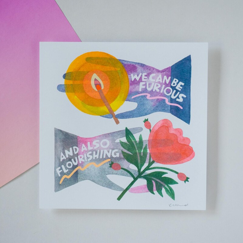 Risograph Print - Etsy