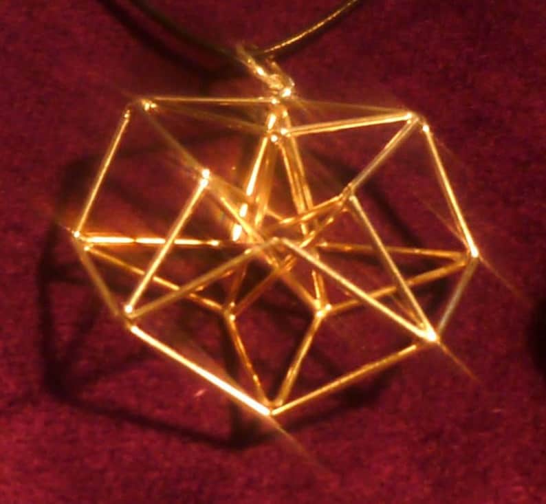 5D HyperCube Tesseract 5D StarGate 3D Sacred Geometry | Etsy