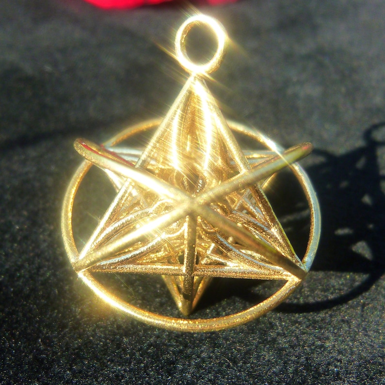 Orbital Star of Life ™ Sacred Geometry 3D Jewelry: Merkaba - Etsy
