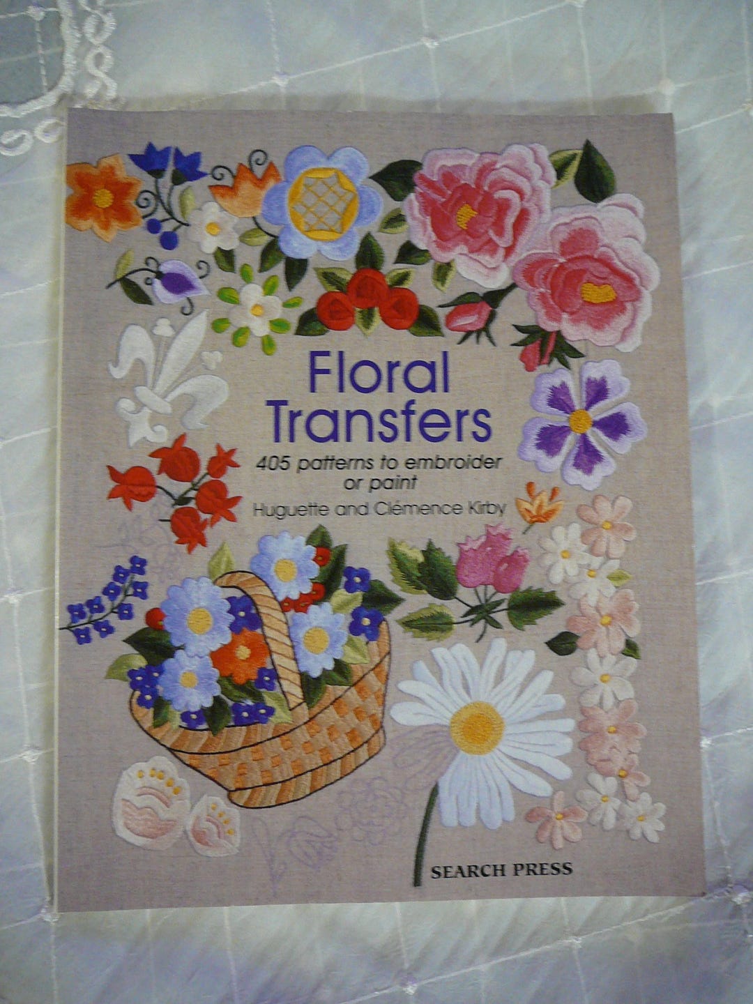 Floral Transfers, Patterns for Embroidery, Illustrated Guide, Patterns ...