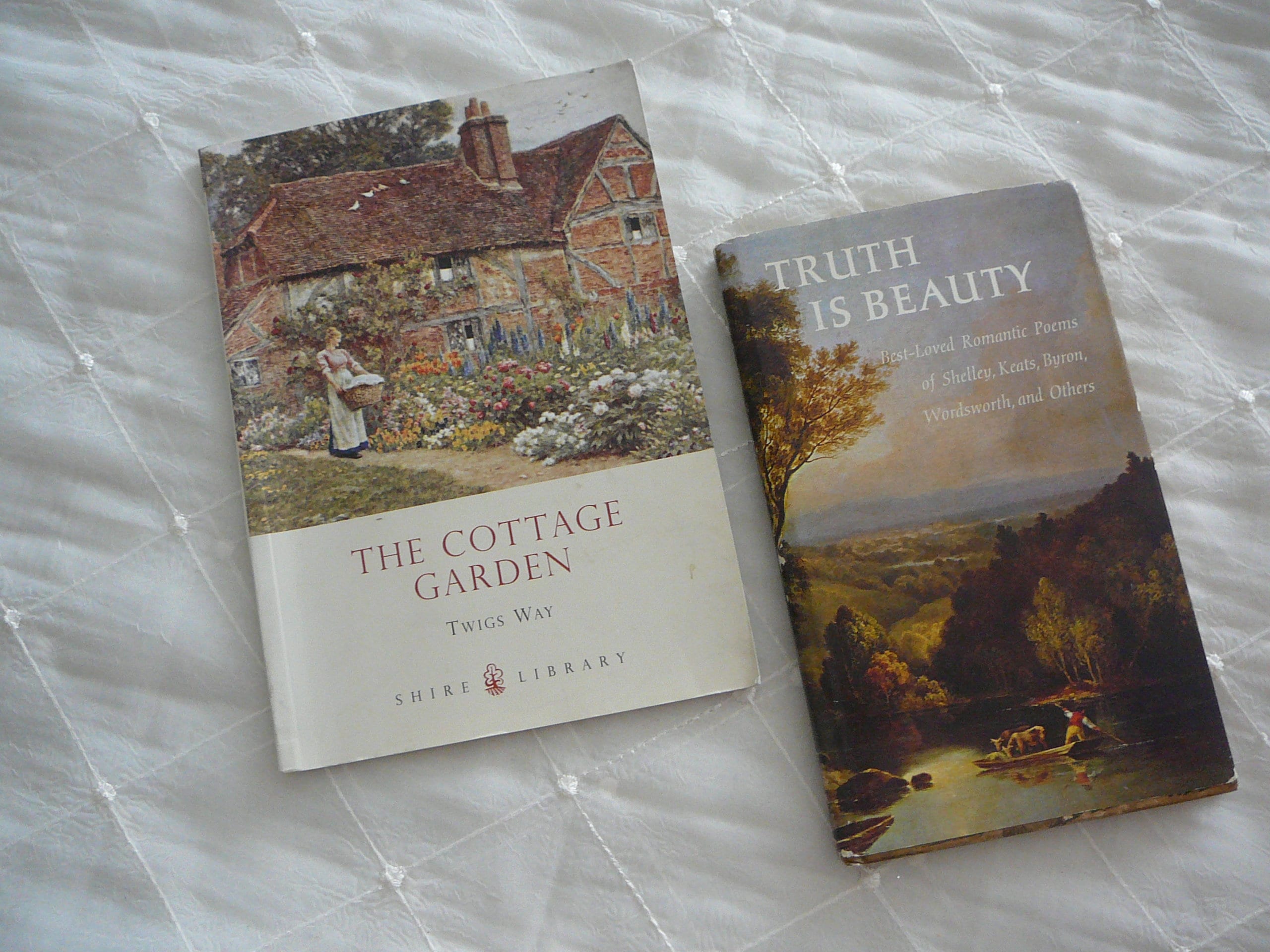 Vintage Book Romantic Poems the Cottage Garden Collectible - Etsy