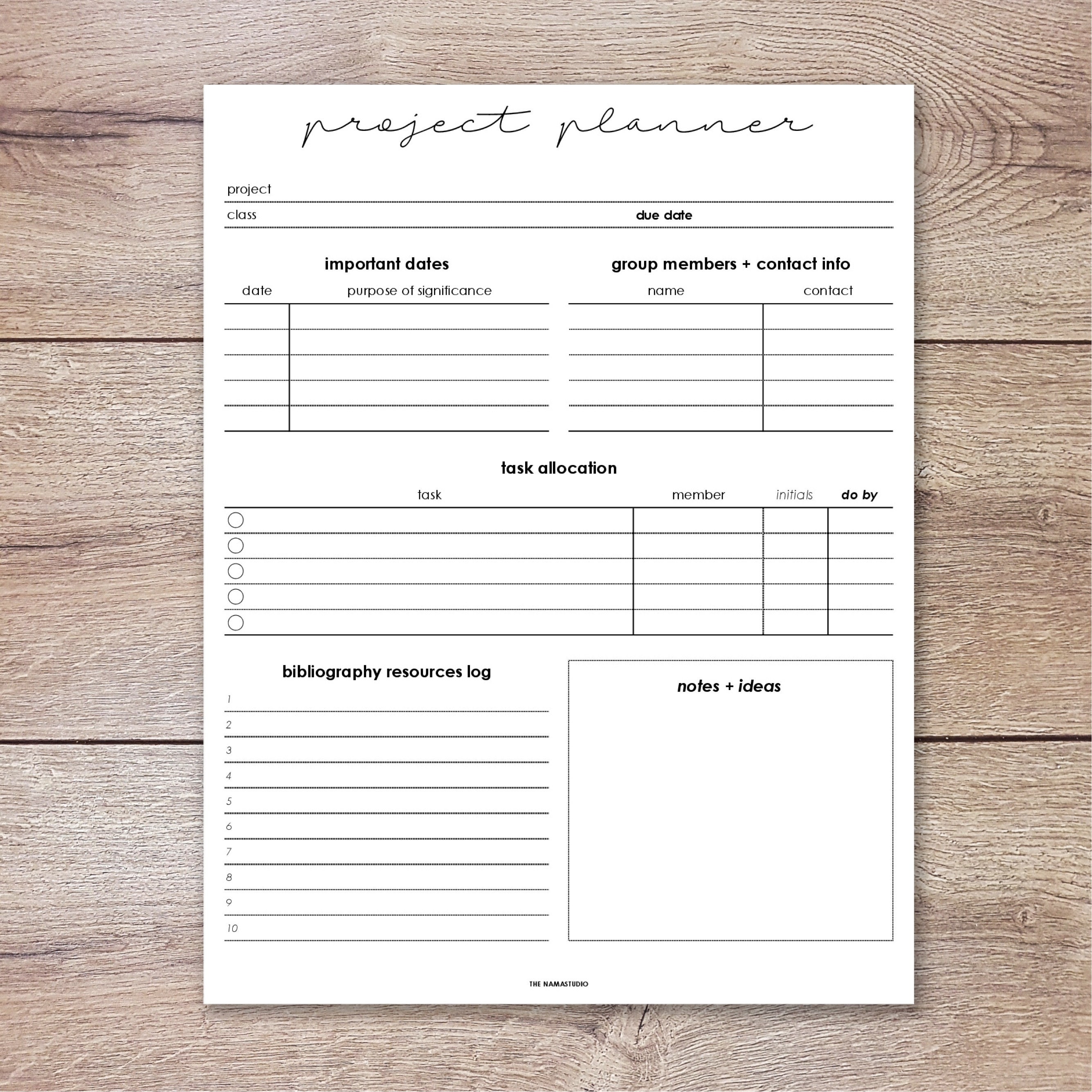 University Life Planner Set Ultimate Student Planner - Etsy