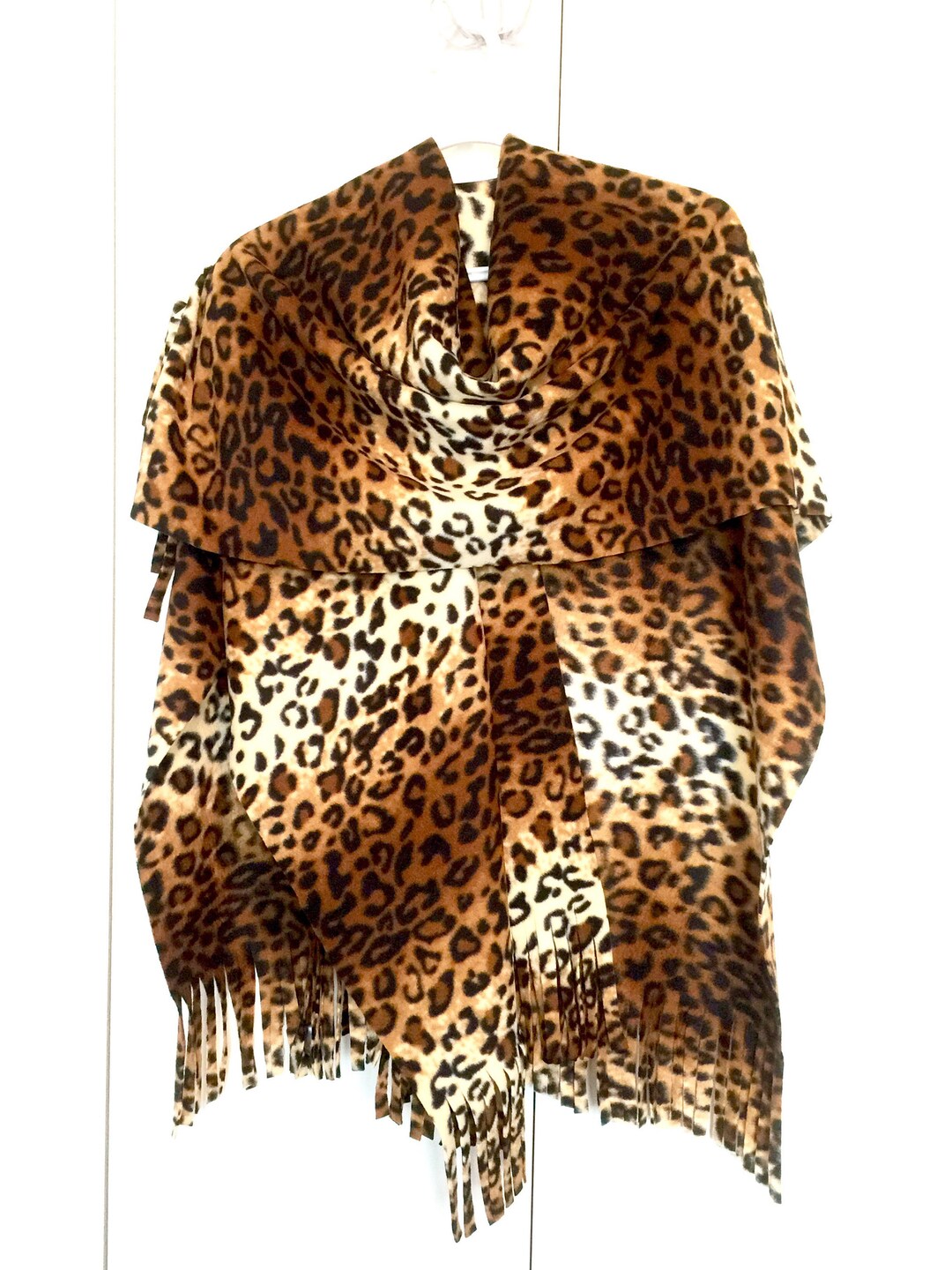 Brown Black Cheetah Leopard Animal Print Ladies Women Men Unisex Cozy ...