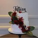Fifteen 15th Birthday Cake Topper - Etsy