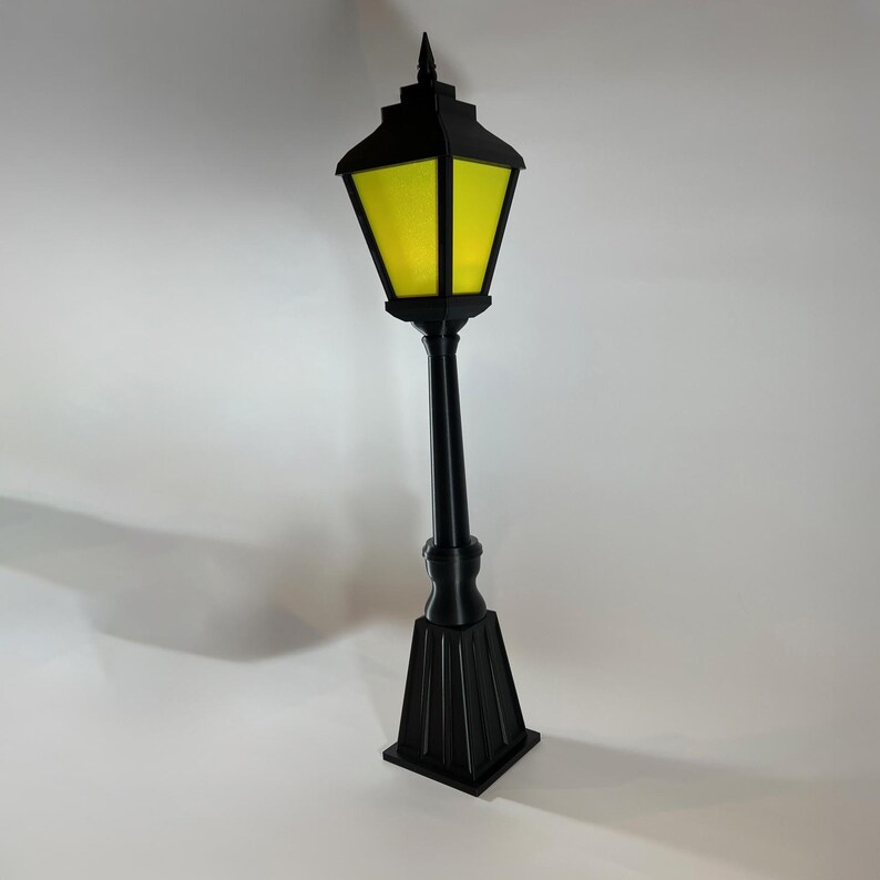 Build-a-light - Decorative Lamp Post STL – 3D Printable Tea Light ...