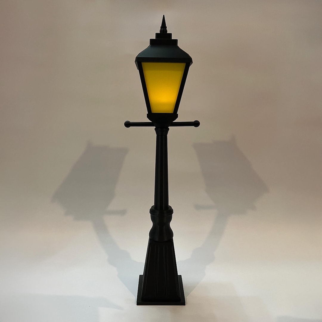 Build-a-light - Decorative Lamp Post STL – 3D Printable Tea Light ...