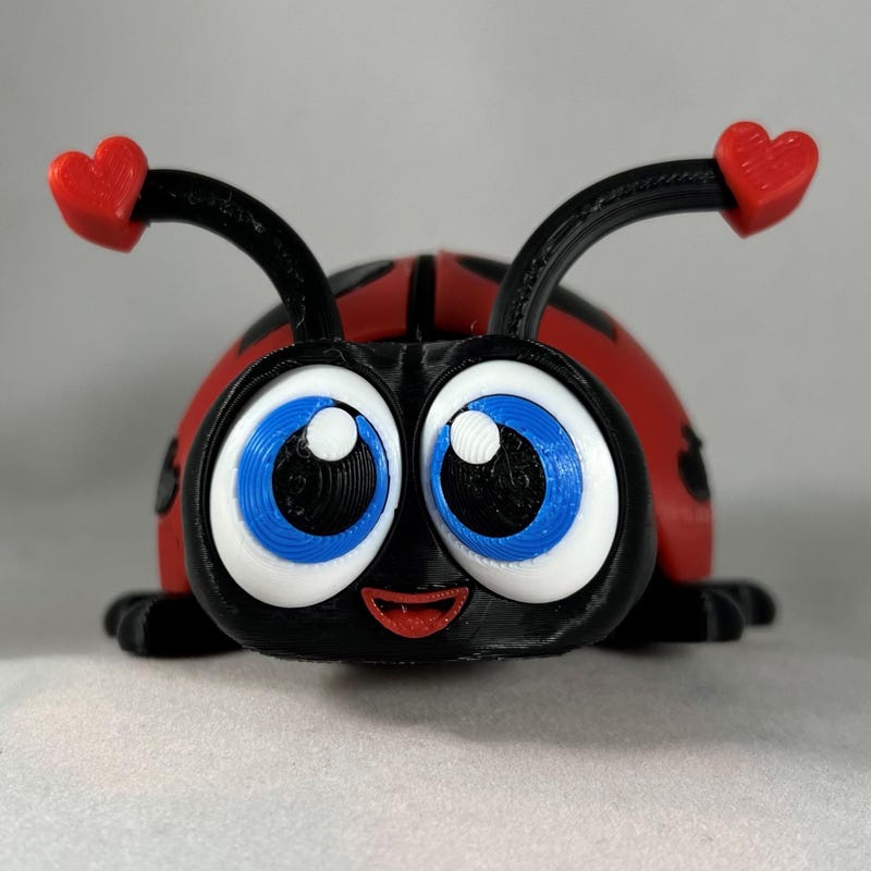 Lady Bug 3d Print - Etsy