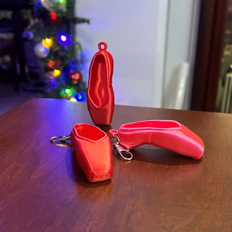 STL File - Realistic Keychain-sized Ballet Pointe Shoe / Ballet Slipper ...