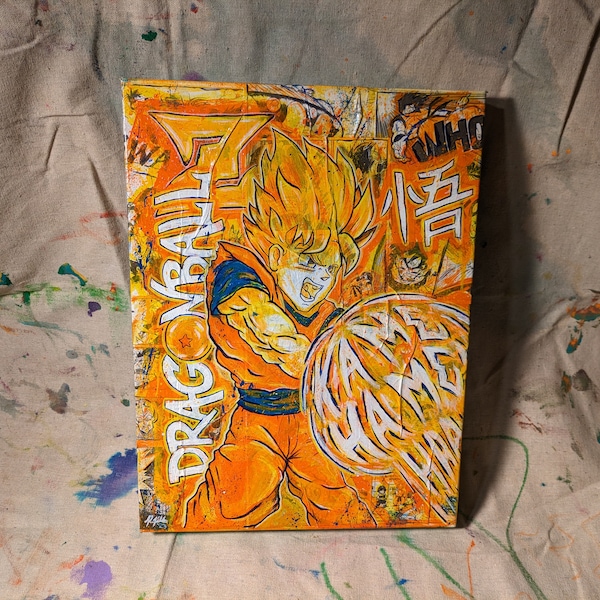 Goku Painting - Etsy