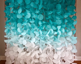 Paper Circle Garland | Etsy