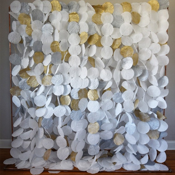 Original Paper Circle Garland - Etsy