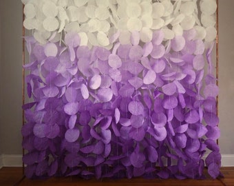 Paper Circle Garland | Etsy