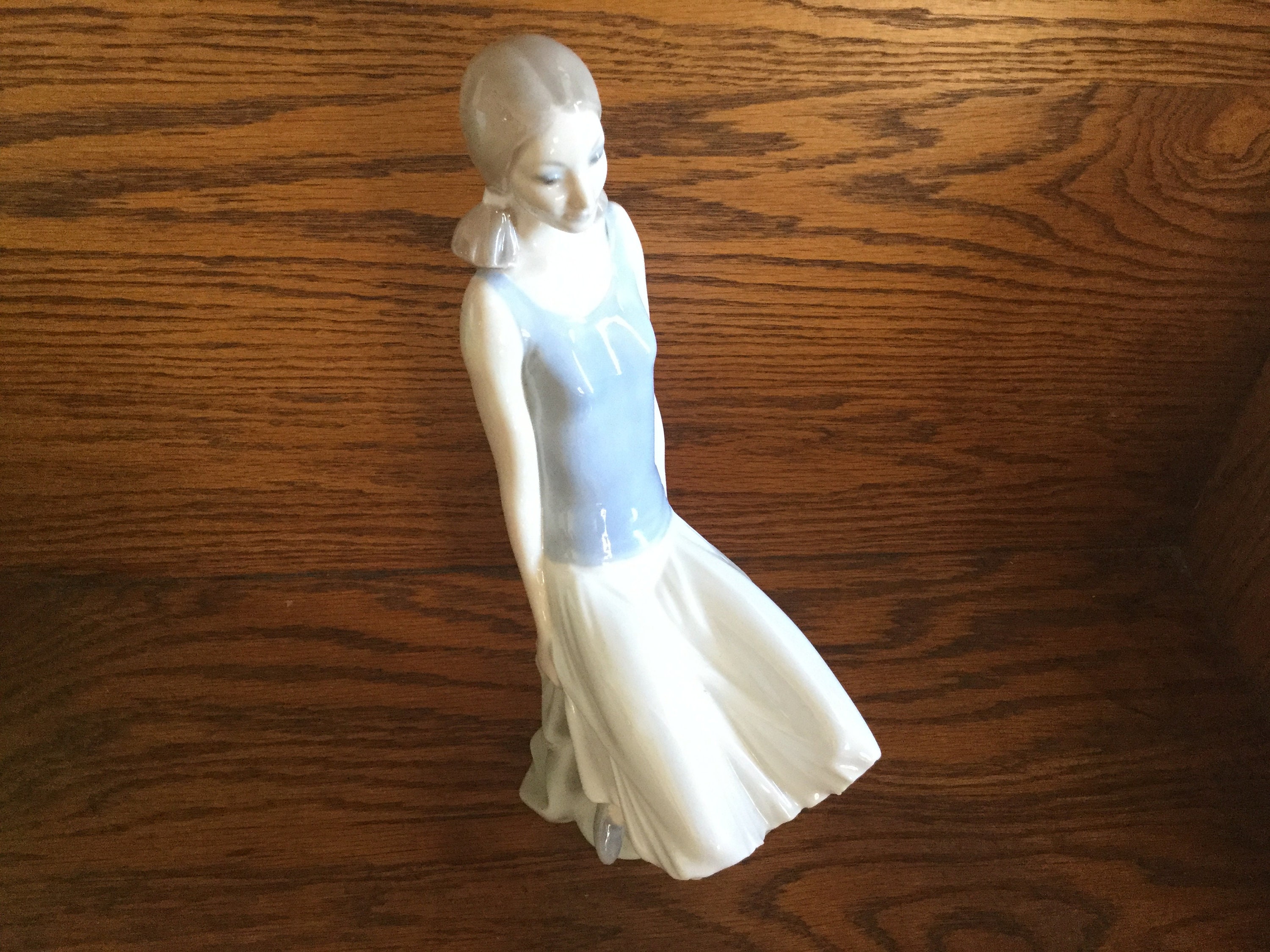 SALEVintage ZAPHIR Porcelain Figurine Woman Sitting in a | Etsy