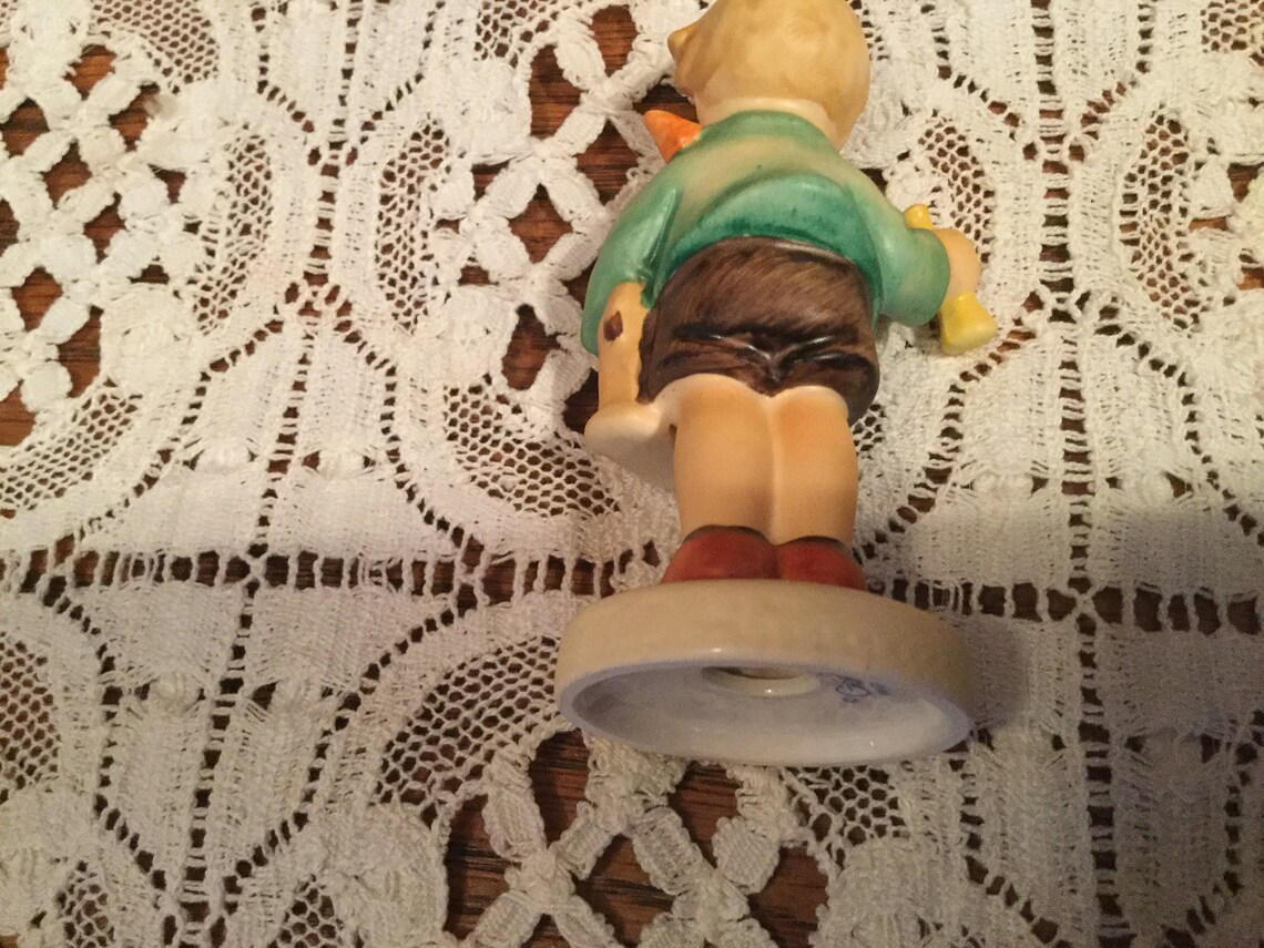 Vintage Hummel Little Boy Figurine Little Boy With Horn and | Etsy