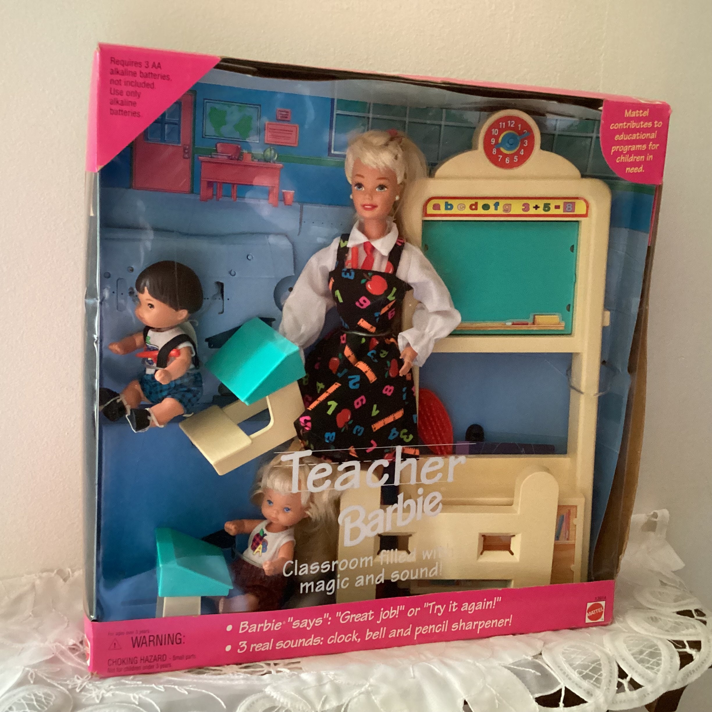 Teacher Barbie Set