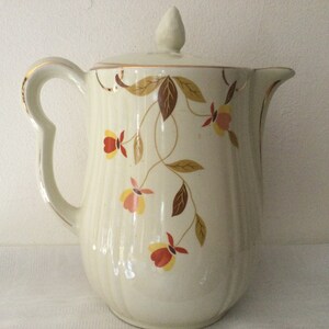 Sale*** Vintage HALL AUTUMN LEAF Coffee Server Lidded Coffee Server ...