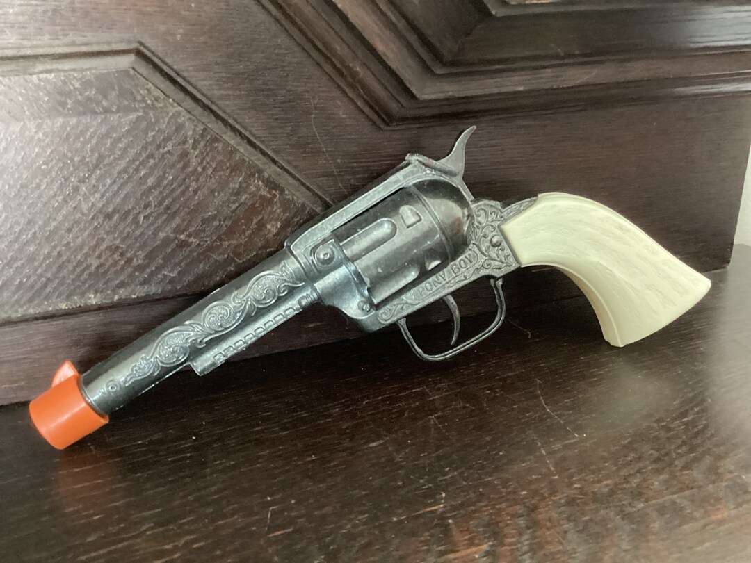 Vintage TOY GUN Marked Pony Boy 1960s Toy Gun Safety Plug - Etsy