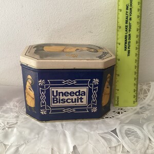 Vintage UNEEDA BISCUIT TIN Collectible Tin Useable Tin - Etsy
