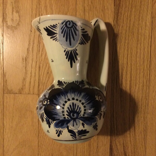 Delft Pitcher - Etsy