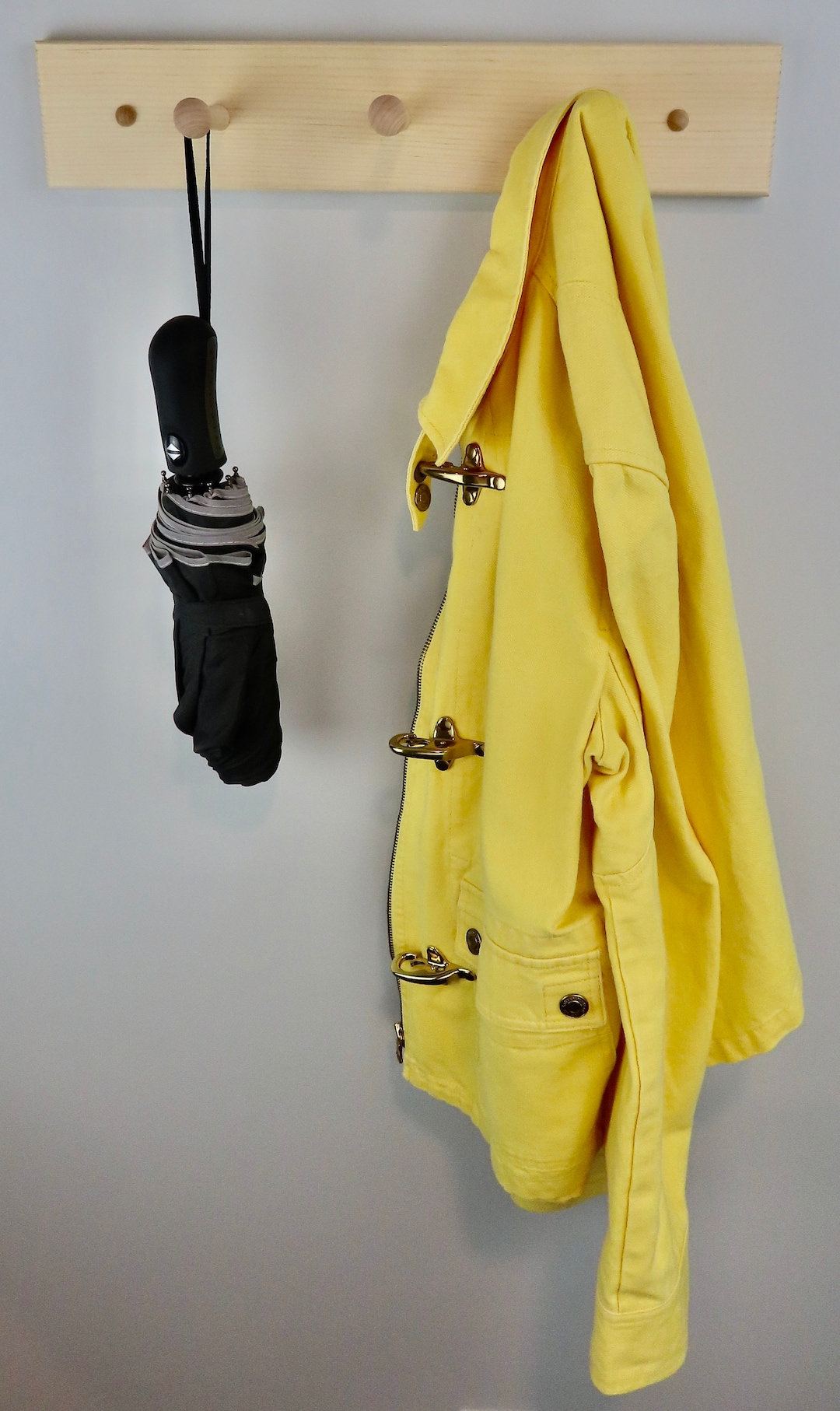 Unfinished Shaker Peg Coat Hat Rack 18" - Etsy